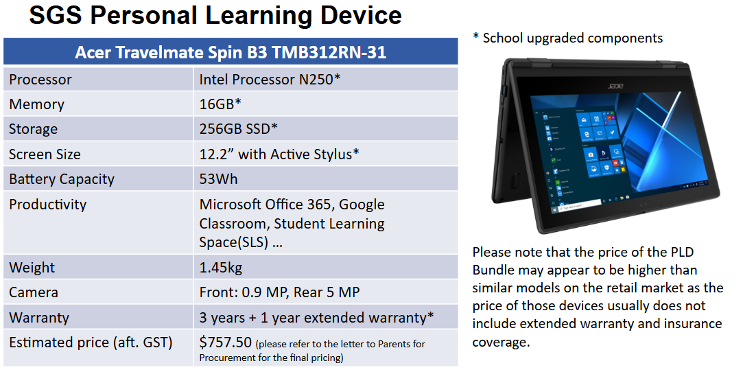 Personalised Digital Learning Programme (PDLP)